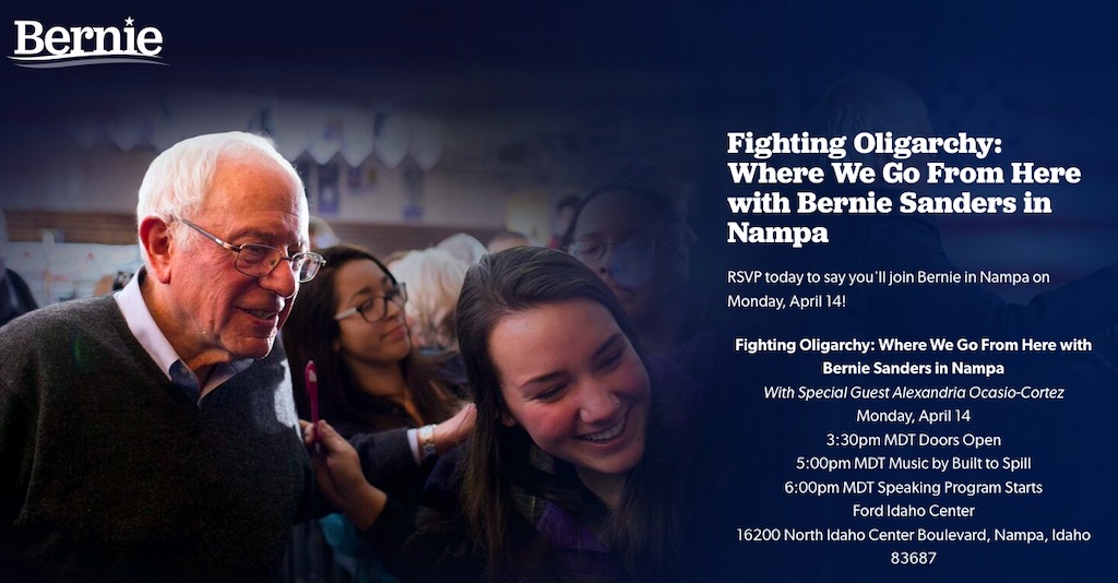 Screenshot – Nez Perce County Democratic Party